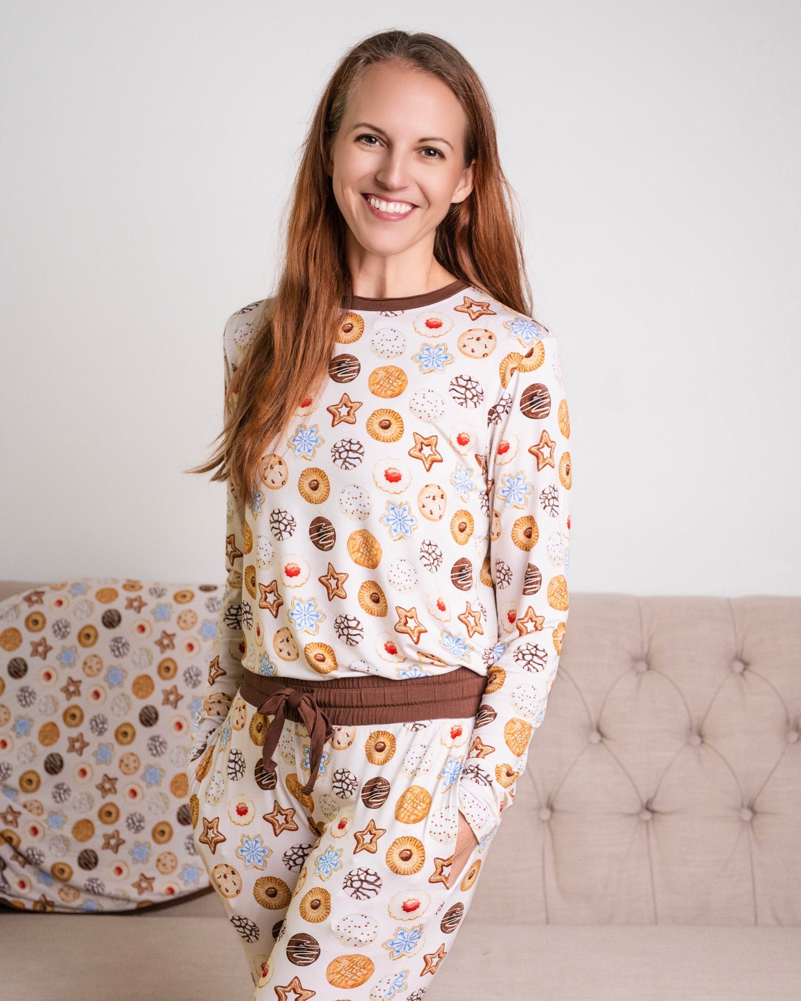 Unisex Adult Bamboo Pajama Top - Men, Women, Family Matching – Little ...