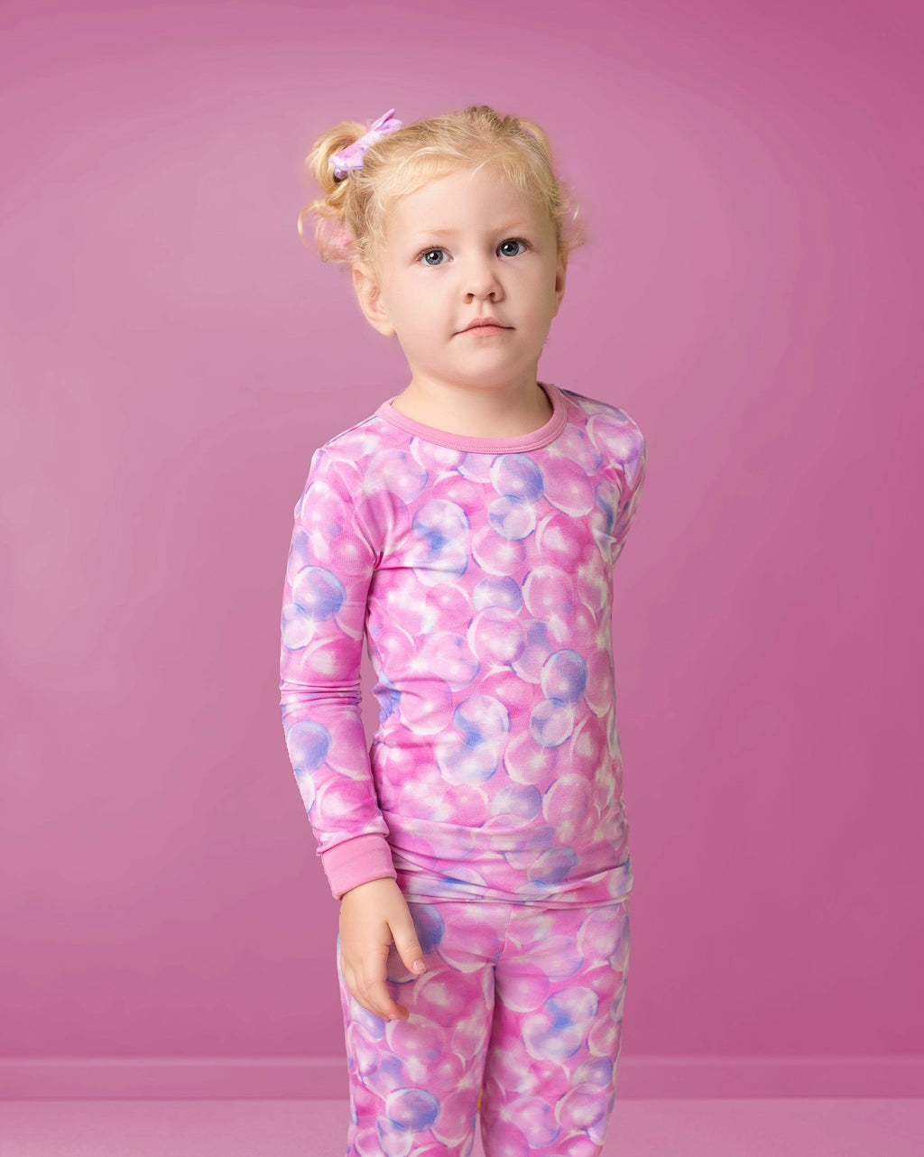 Family Matching Bamboo Baby, Toddler & Kids Pajamas, Girls | Bubbles ...