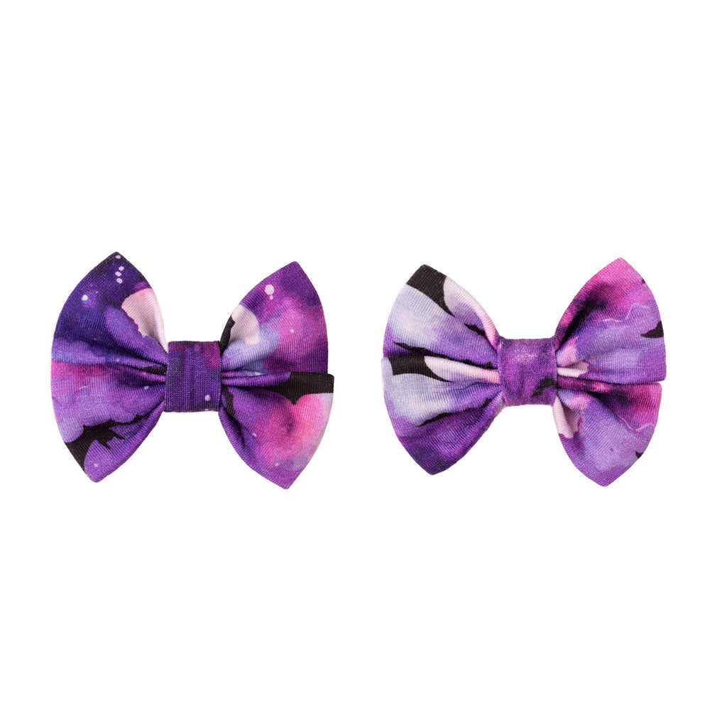 Bamboo Pigtail Clip Bows-Baby/Toddler/Girls | Twilight Bats/Halloween ...