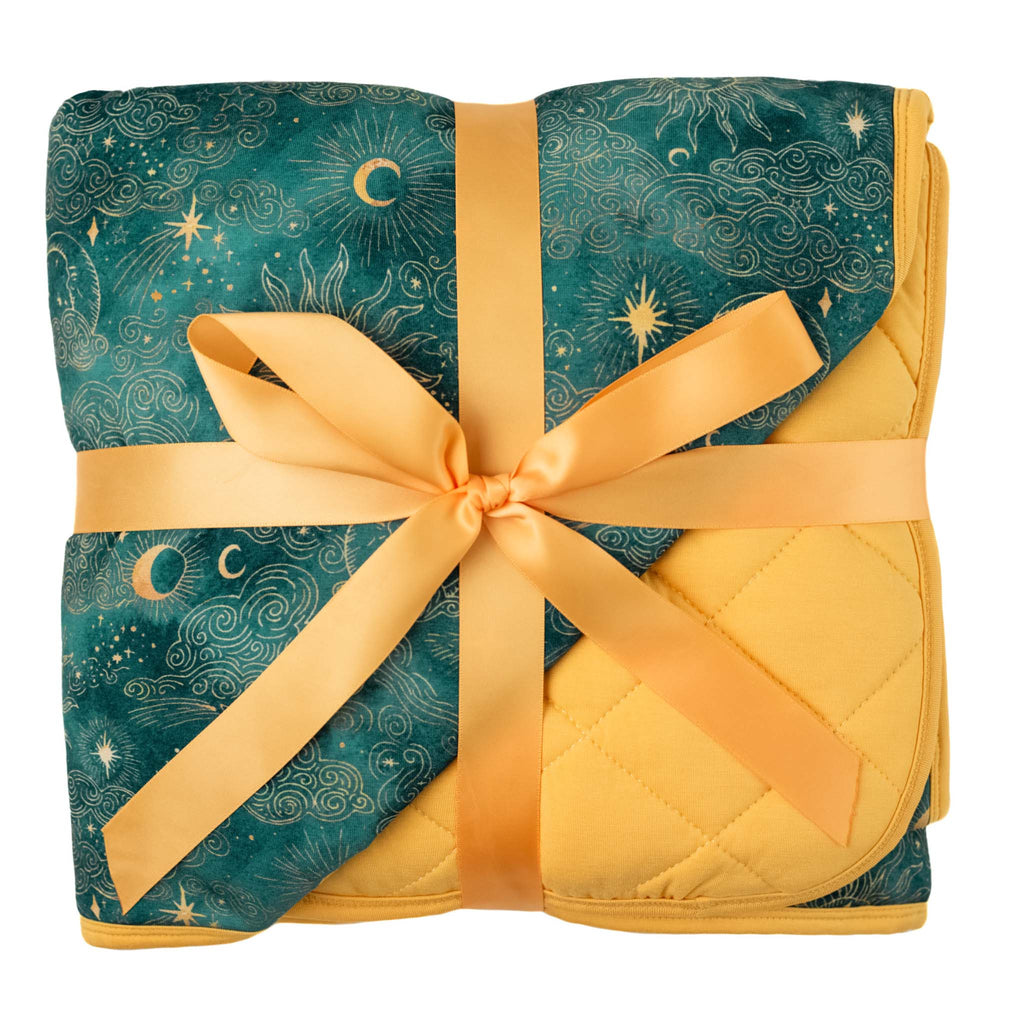 Bamboo Quilted Mini Blanket for Baby/Infant/Toddler/Kid | Dreamy Skies ...
