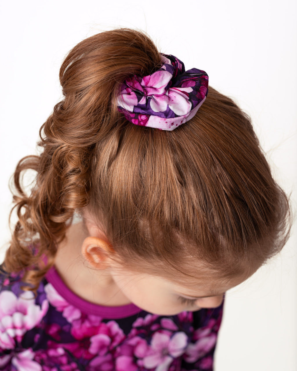 Bamboo Hair Scrunchies - Toddler,Girls,Kids,Women | Cherry Blossoms ...