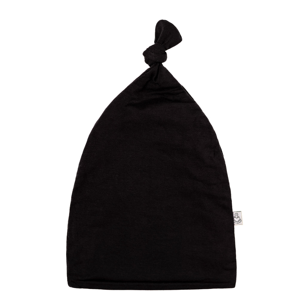 Bamboo Knotted Hat for Newborn/Infant/Baby/Boy/Girl | Black – Little ...