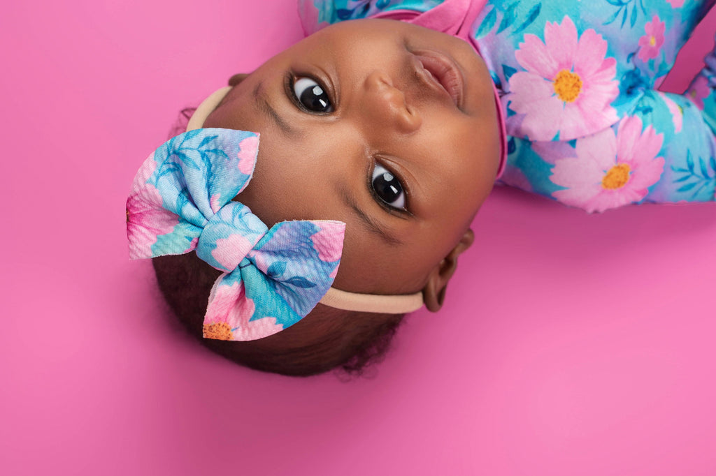 Nylon Bow - Girls, Newborn, Baby, Toddler & Kids | Dreamy Cosmos ...
