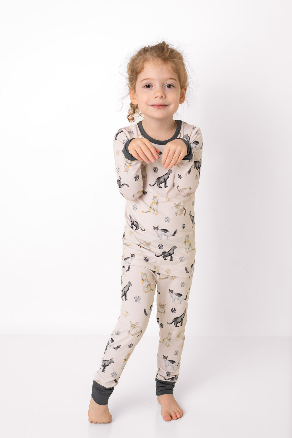Bamboo Pajamas for Babies/Toddler/Boys/Girls/Kids | Cats & Paws ...