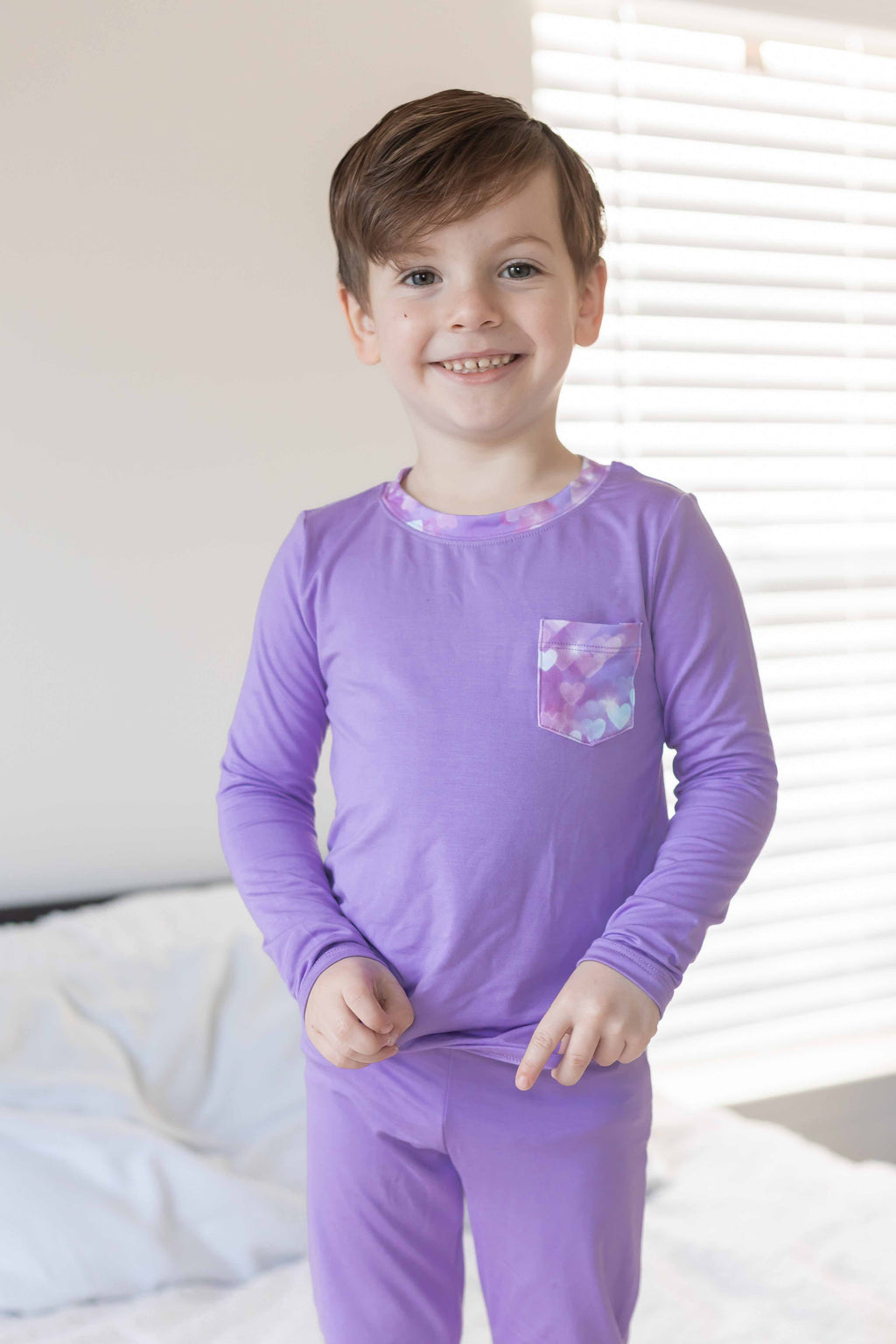 Bamboo Pocket T-Shirts, Apparel for Baby/Toddler/Boy/Girl/Kid | Purple ...