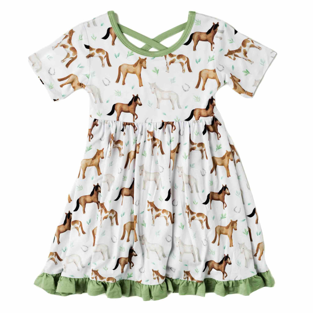Bamboo Dress for Girls, Toddlers, Children & Kids | Perfect Ponies ...